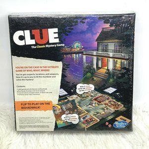 Hasbro | Toys | New Clue Board Game Classic Mystery Hasbro Mansion ...